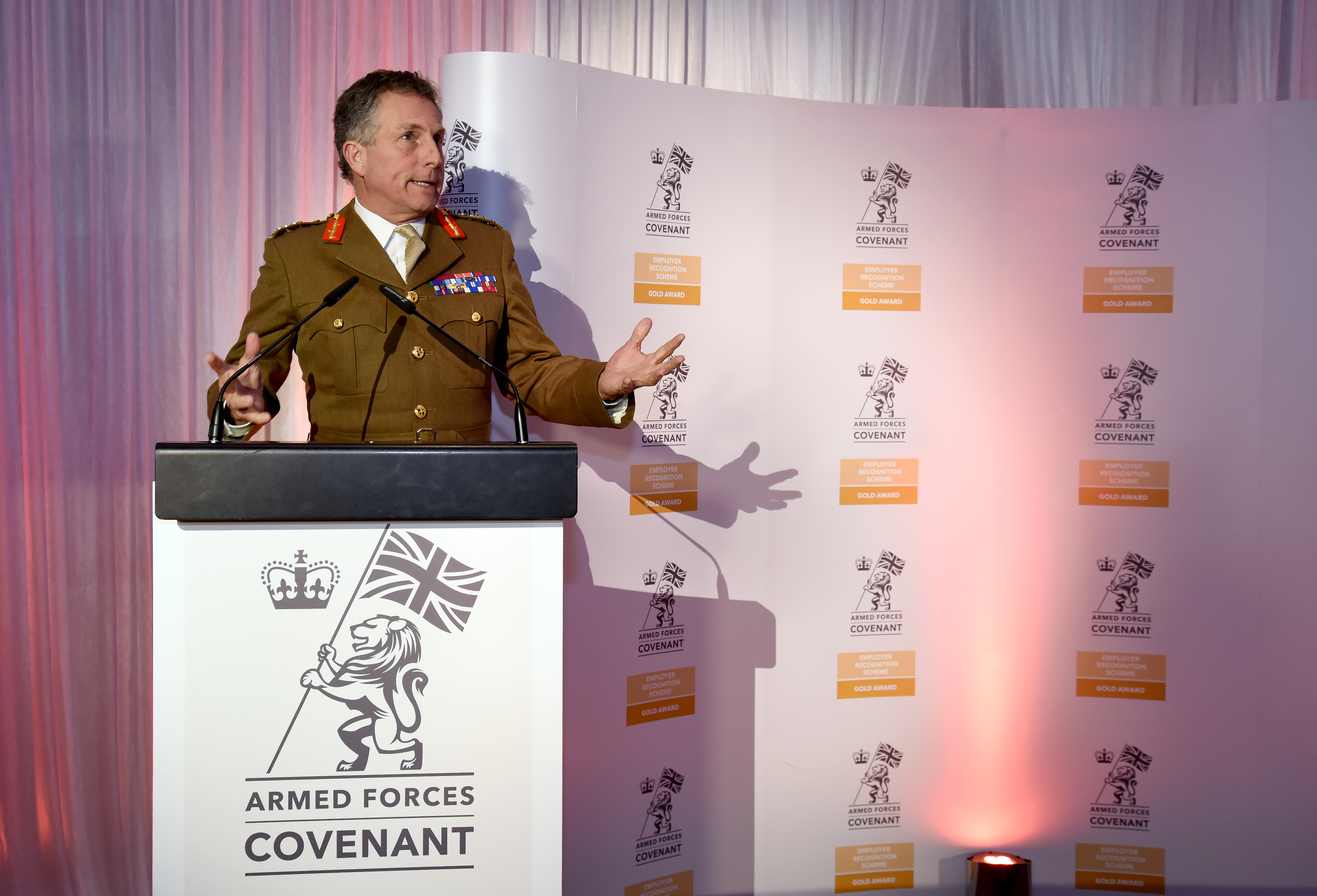 Rangers collect Gold MOD Award in London | Rangers Charity Foundation