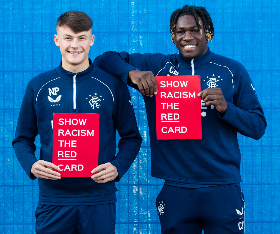 Show Racism The Red Card Competition! | Rangers Charity Foundation