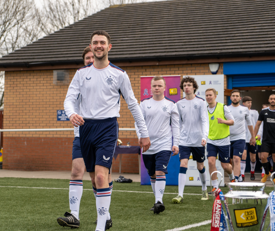 CashBack Graduates vs Police Scotland Football Match | Rangers Charity ...