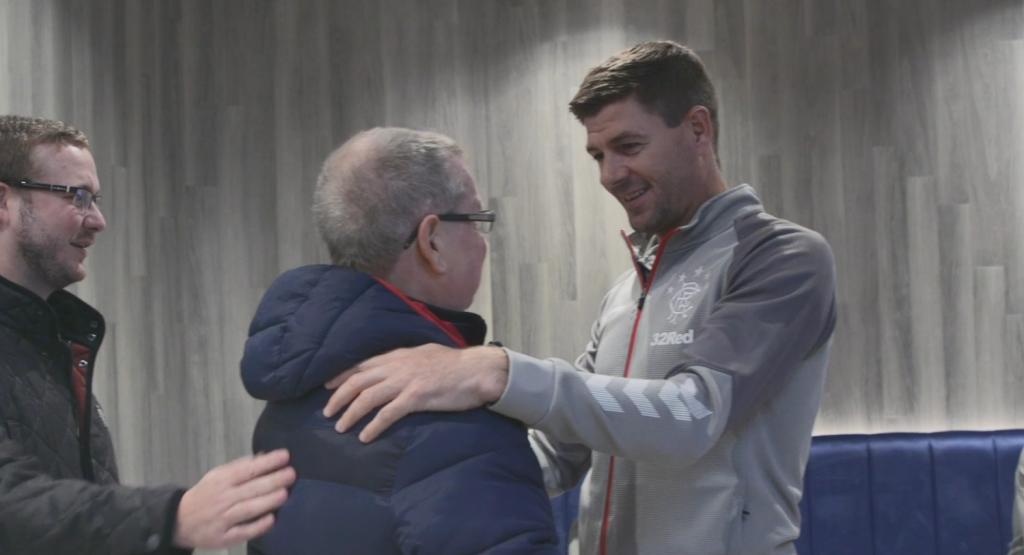 WATCH: Dougie's Ibrox Surprise - Rangers Charity Foundation