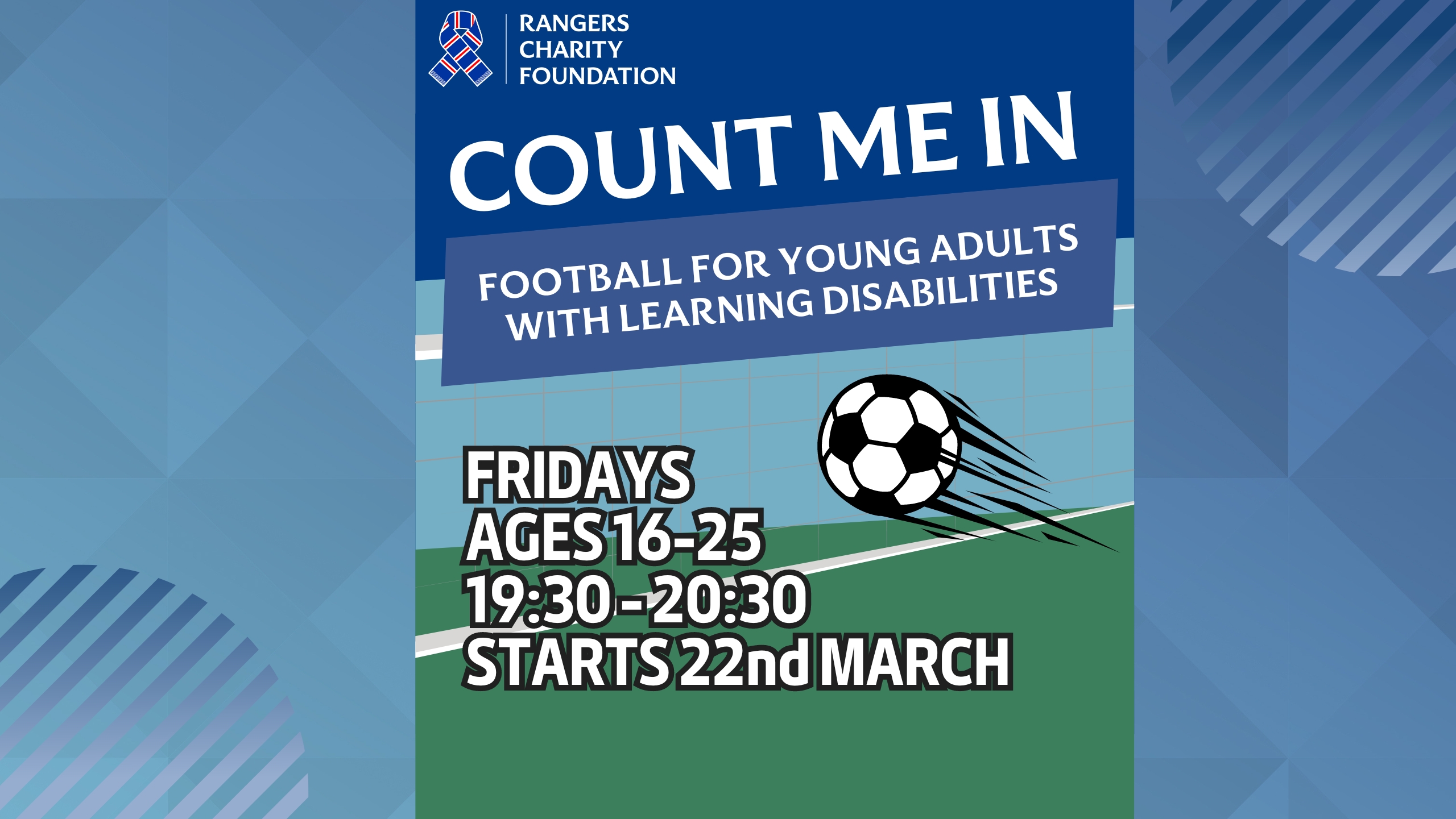 Count Me In - Rangers Charity Foundation