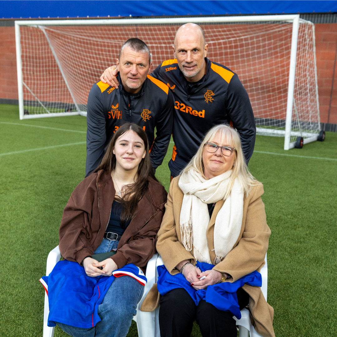 A Special Dream Day with Rangers Team and Manager - Rangers Charity ...