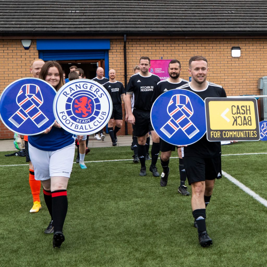 CashBack vs Police Scotland Football Match Returns - Rangers Charity ...