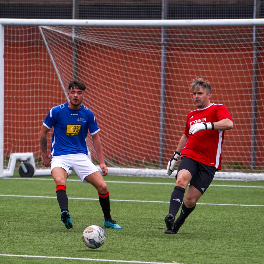 CashBack vs Police Scotland Football Match Sees Foundation Programme ...