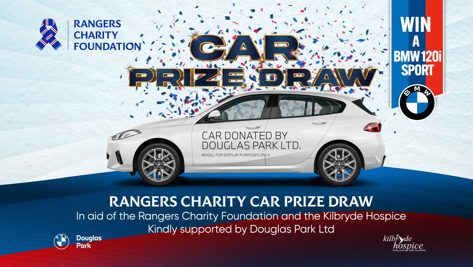 Win a luxury BMW in our biggest ever car prize draw! - Rangers Charity ...