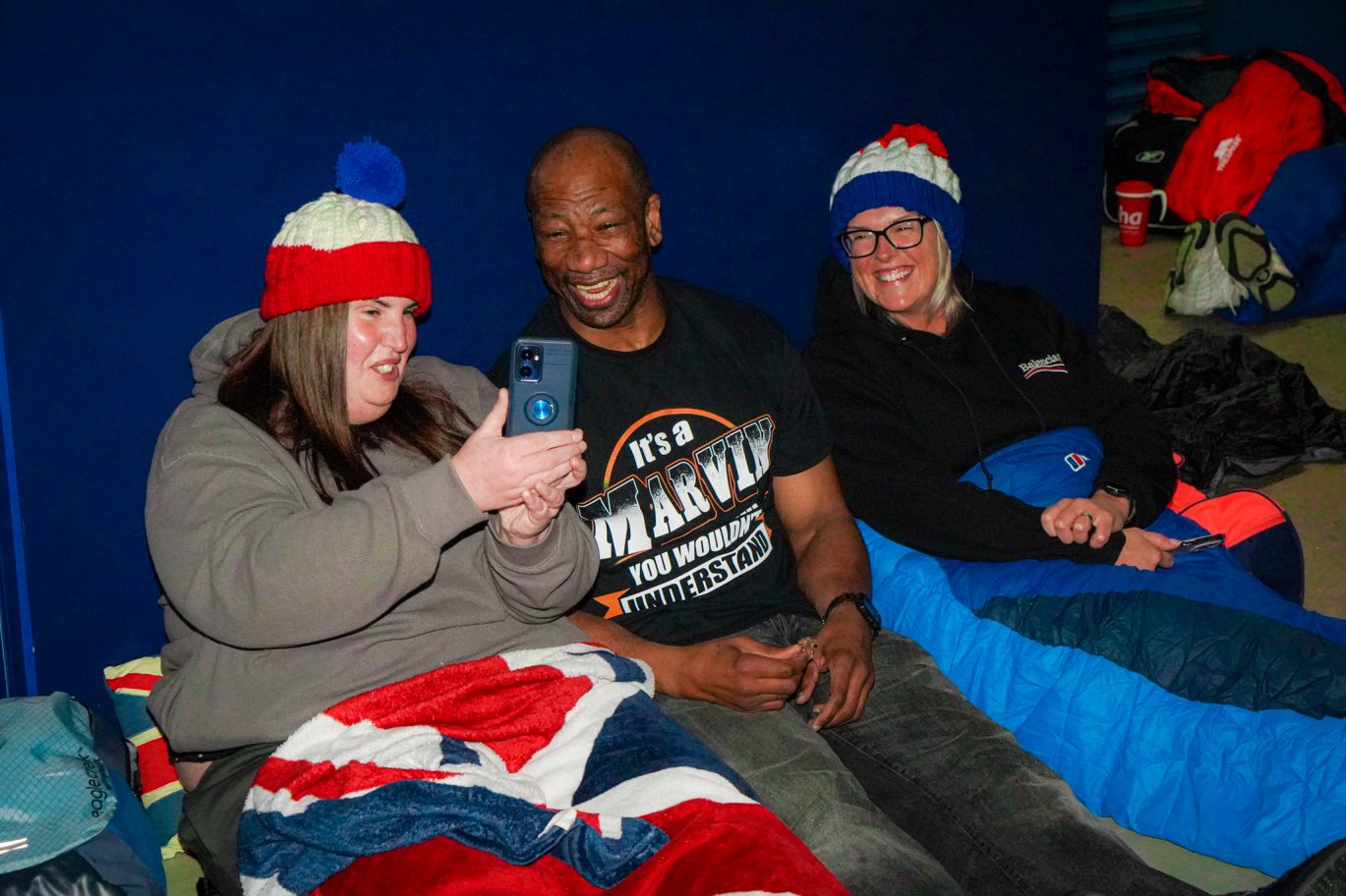 Big Ibrox Sleep Outs 2024 - Rangers Charity Foundation