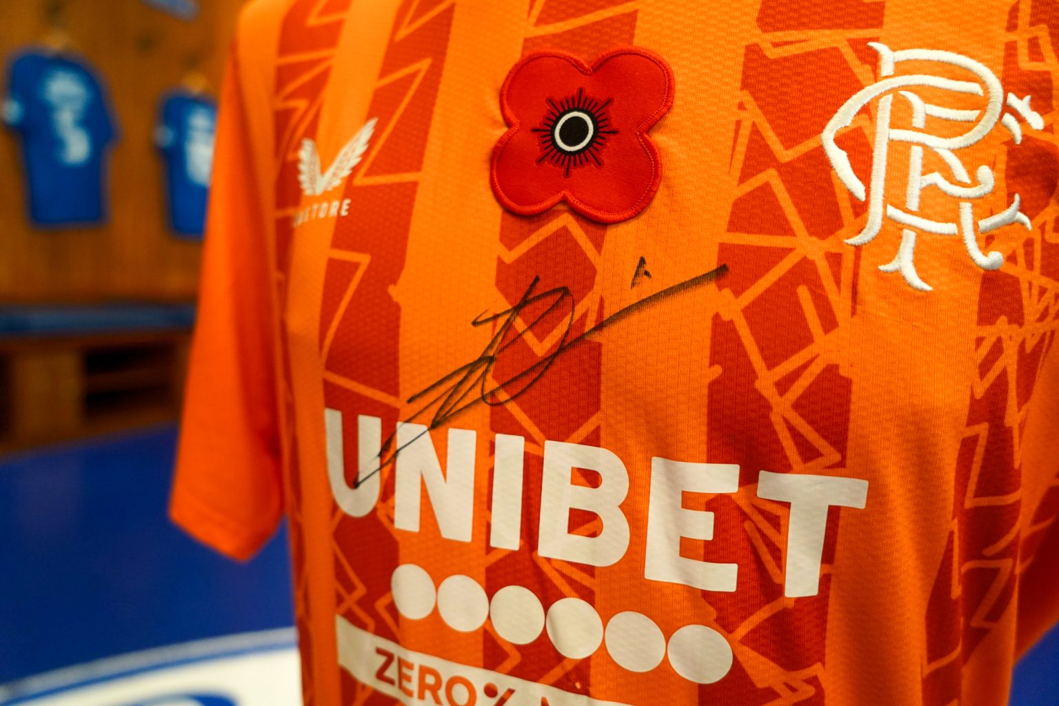 Poppy Shirt Auction and Prize Draw - Rangers Charity Foundation